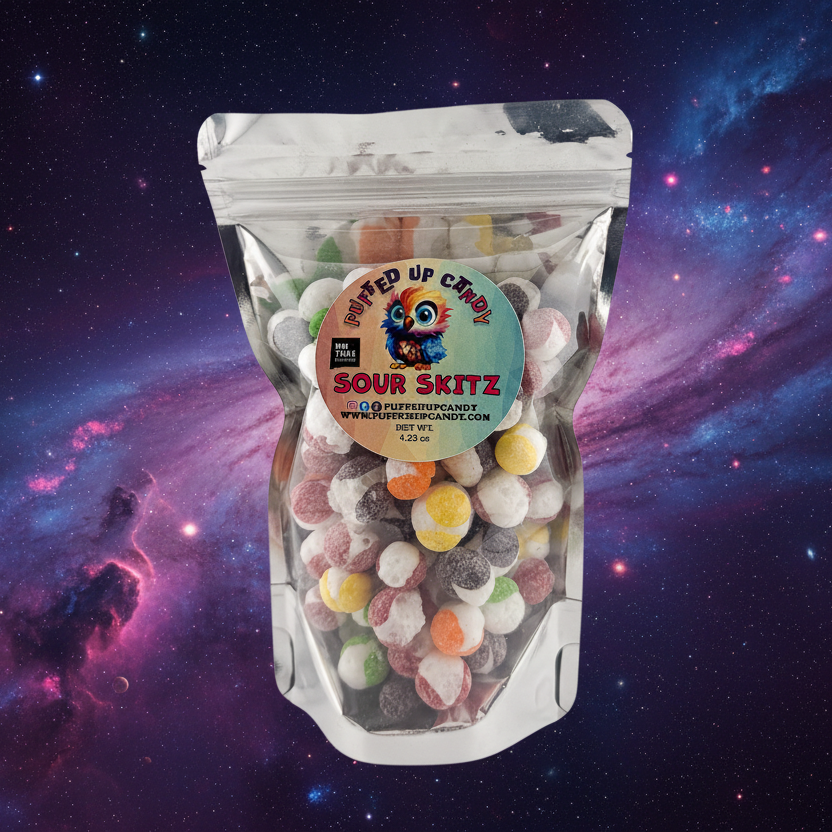 Sour Skitz – Puffed Up Candy